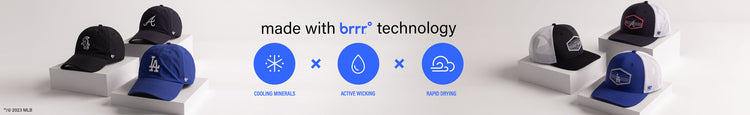 brrr Cooling Collection | Quality Hats & Sports Gear | ’47