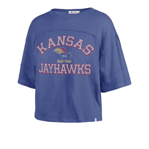 Kansas Jayhawks Apparel | Women's Crop Tee | ’47