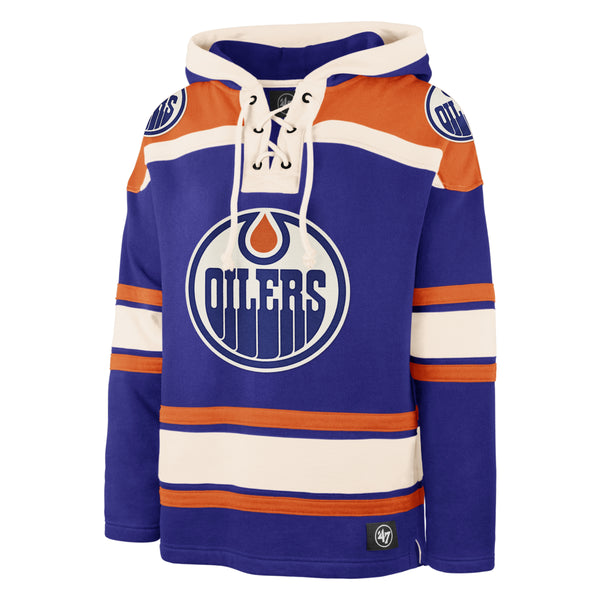 Edmonton Oilers Apparel | Fleece Lacer Hood | ’47