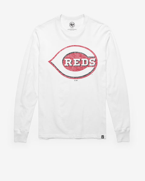 Cincinnati Reds Apparel | Classic Franklin Long Sleeve Tee | ’47