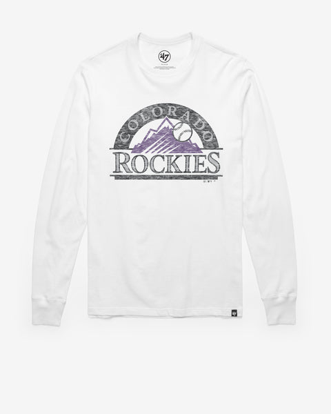 Colorado Rockies Apparel | Classic Franklin Long Sleeve Tee | ’47