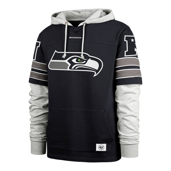 Seattle Seahawks Apparel | Fleece Lacer Hood | ’47