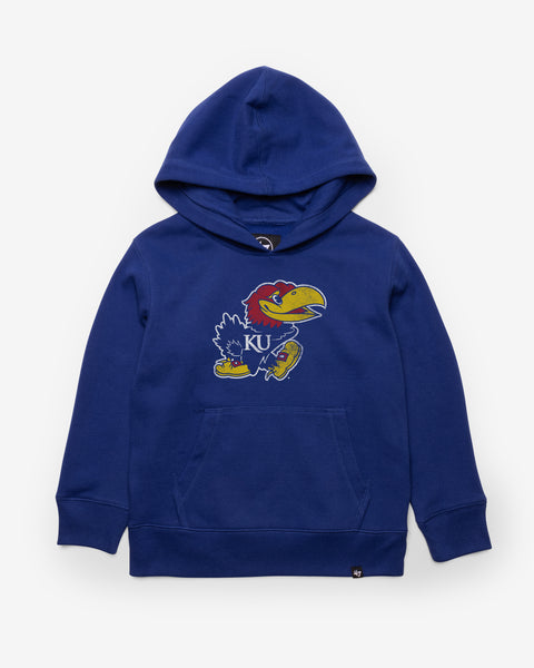 Kansas Jayhawks Apparel | Fleece Headline Hood | ’47