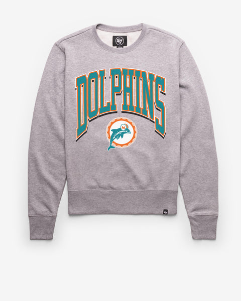 Miami Dolphins Apparel | Fleece Headline Crew | ’47