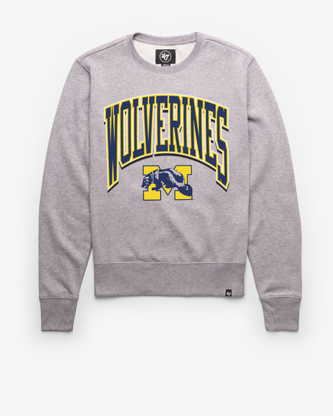 Michigan Wolverines Apparel | Fleece Headline Crew | ’47