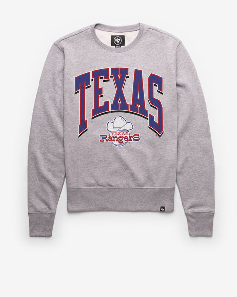 Texas Rangers Apparel | Fleece Headline Crew | ’47