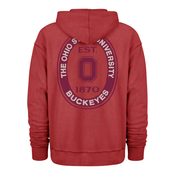 OHIO STATE BUCKEYES BOOT PATH '47 RAVINE FLEECE HOOD