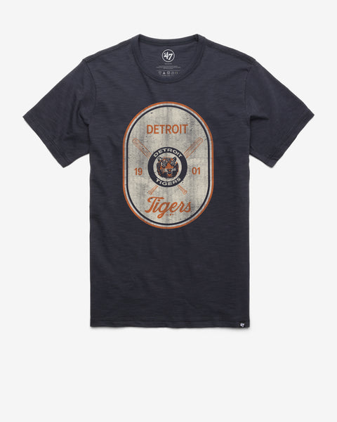 DETROIT TIGERS COOPERSTOWN CROSS PATCH '47 SCRUM TEE