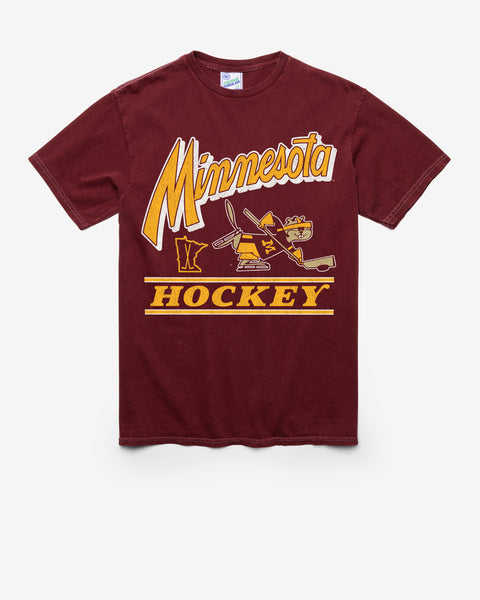 MINNESOTA GOLDEN GOPHERS FLY BY VINTAGE '47 TUBULAR TEE