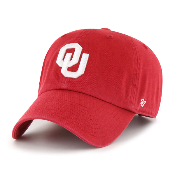 Oklahoma Sooners Hats | Relaxed Clean Up Style | ’47