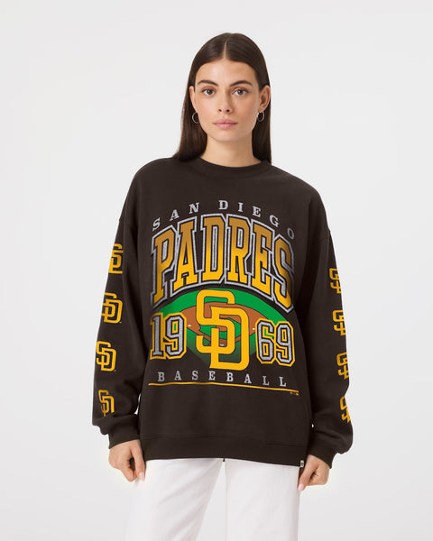 SAN DIEGO PADRES GO BIG '47 OVERSIZED CREW WOMENS