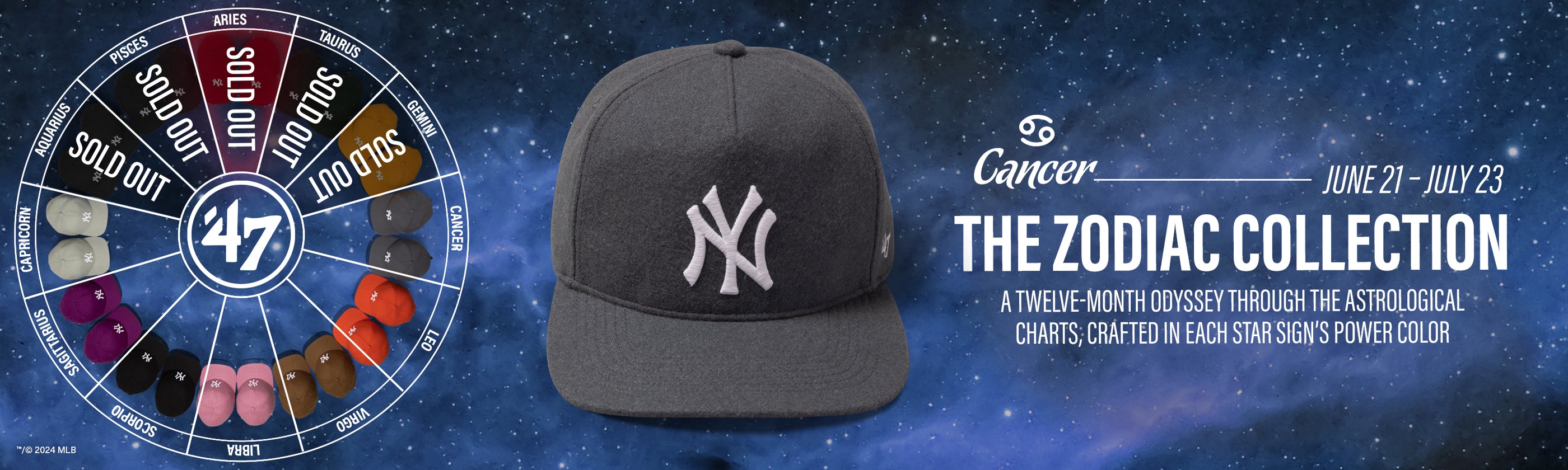 Zodiac Sign Hat Styles | Premium, Quality Sports Caps | ’47