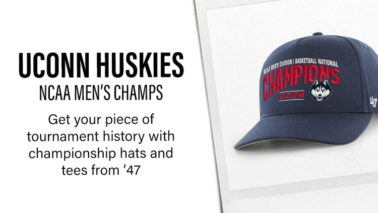 UConn Huskies Hats, Apparel & Gear | Licensed NCAA Shop | ’47