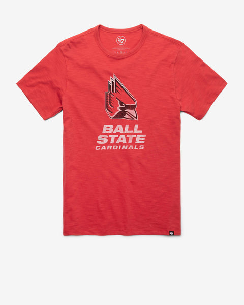 Ball State Cardinals Apparel | Distressed Vintage Scrum Tee | ’47