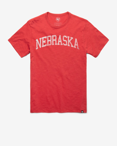 Nebraska Cornhuskers Apparel | Distressed Vintage Scrum Tee | ’47
