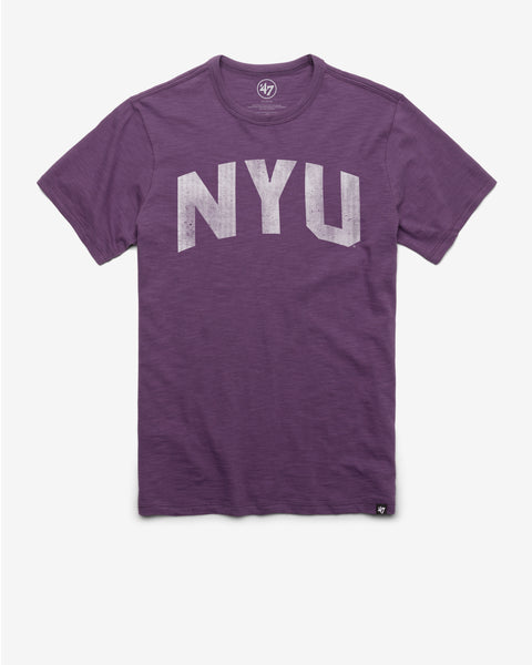 New York University Violets NYU Apparel | Distressed Vintage Scrum Tee ...