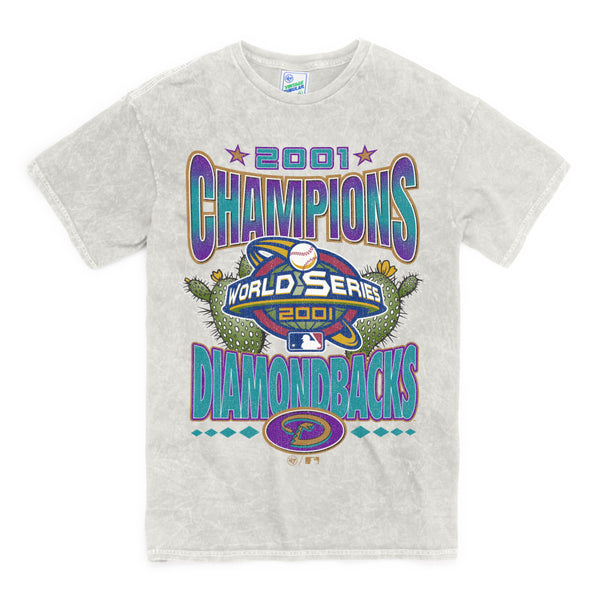 ARIZONA DIAMONDBACKS 2001 WORLD SERIES ROCKER '47 VINTAGE TUBULAR TEE