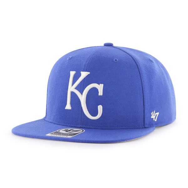 Kansas City Royals Hats | Captain Flat Brim Snapback | ’47