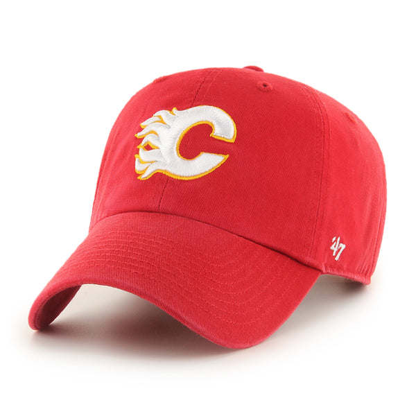 Calgary Flames Hats | Relaxed Clean Up Style | ’47