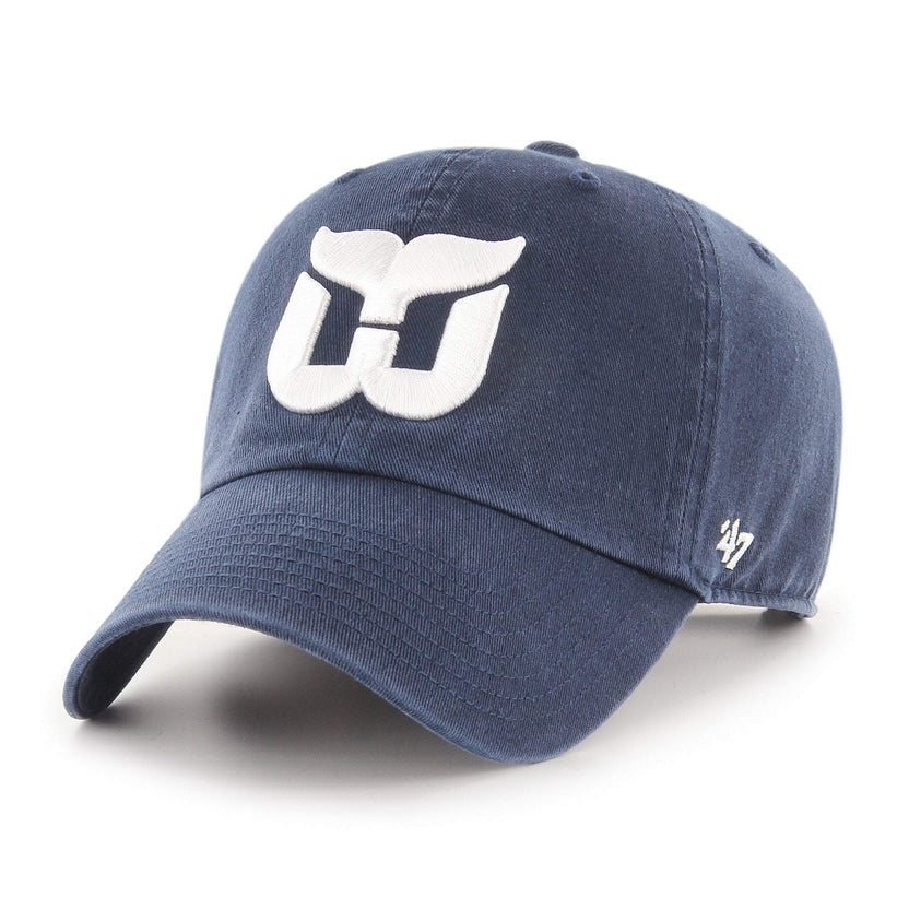 Hartford Whalers Hats | Relaxed Clean Up Style | ’47